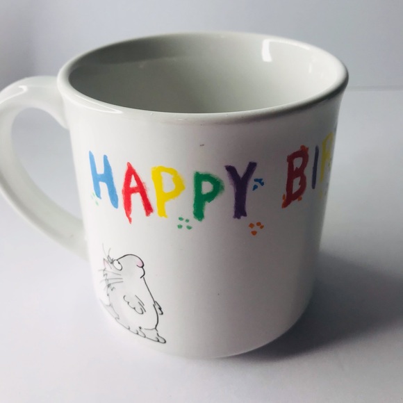 Dining | Vintage Sandra Boynton Happy Birthday To You Cat Ceramic ...
